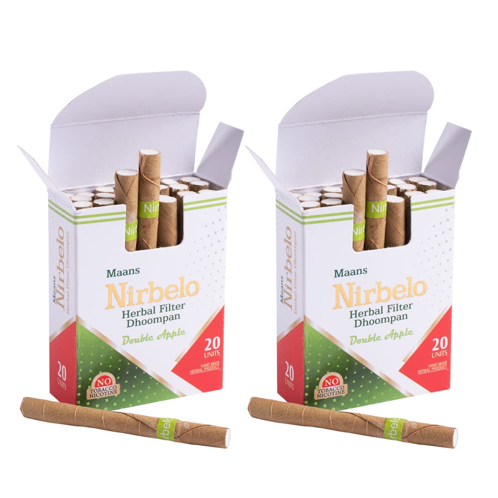 Amazon.com: Nirbelo Herbal Cigarillos for Quit Smoking, 100% Tobacco ...