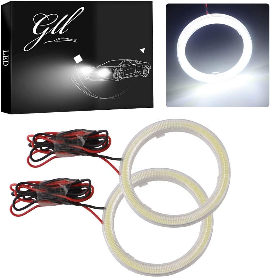 Amazon.com: Grandview 95MM Multi-Color RGB LED Halo Rings Light COB ...