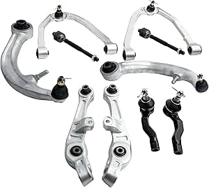 Amazon.co.jp: 10pcs Front Upper Lower Control Arm Compatible with ...