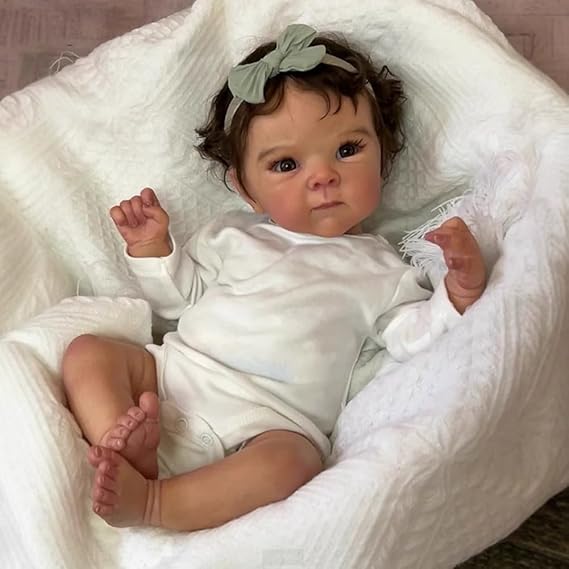 LONIAN Reborn Dolls 18 Inch Realistic Baby Dolls Softness Body Real ...