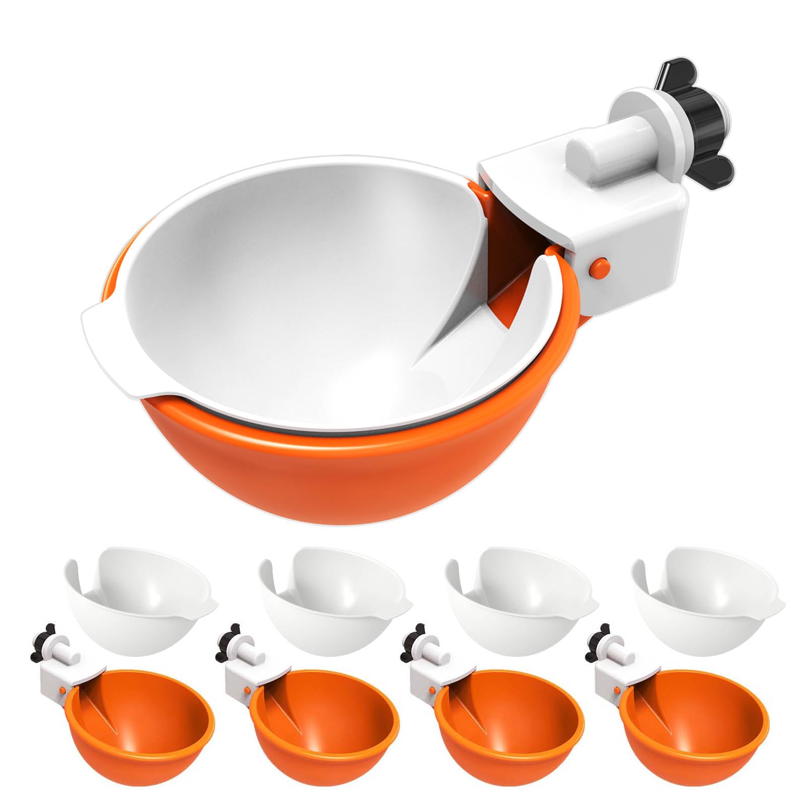 Amazon.com : Large Automatic Chicken Waterer Cups with Inserts, Chicken ...