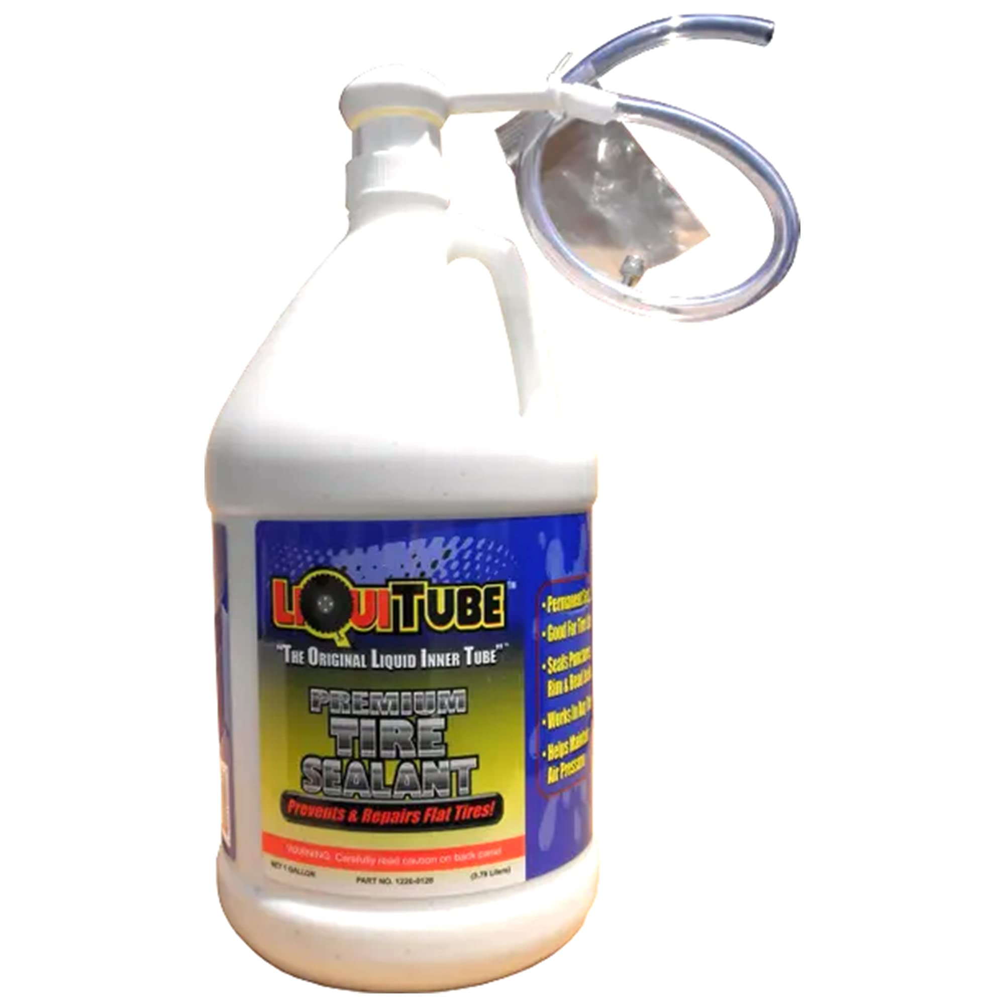 Amazon.com: LiquiTube Permanent Premium Tire Sealant (1 Gallon) / 1220 ...