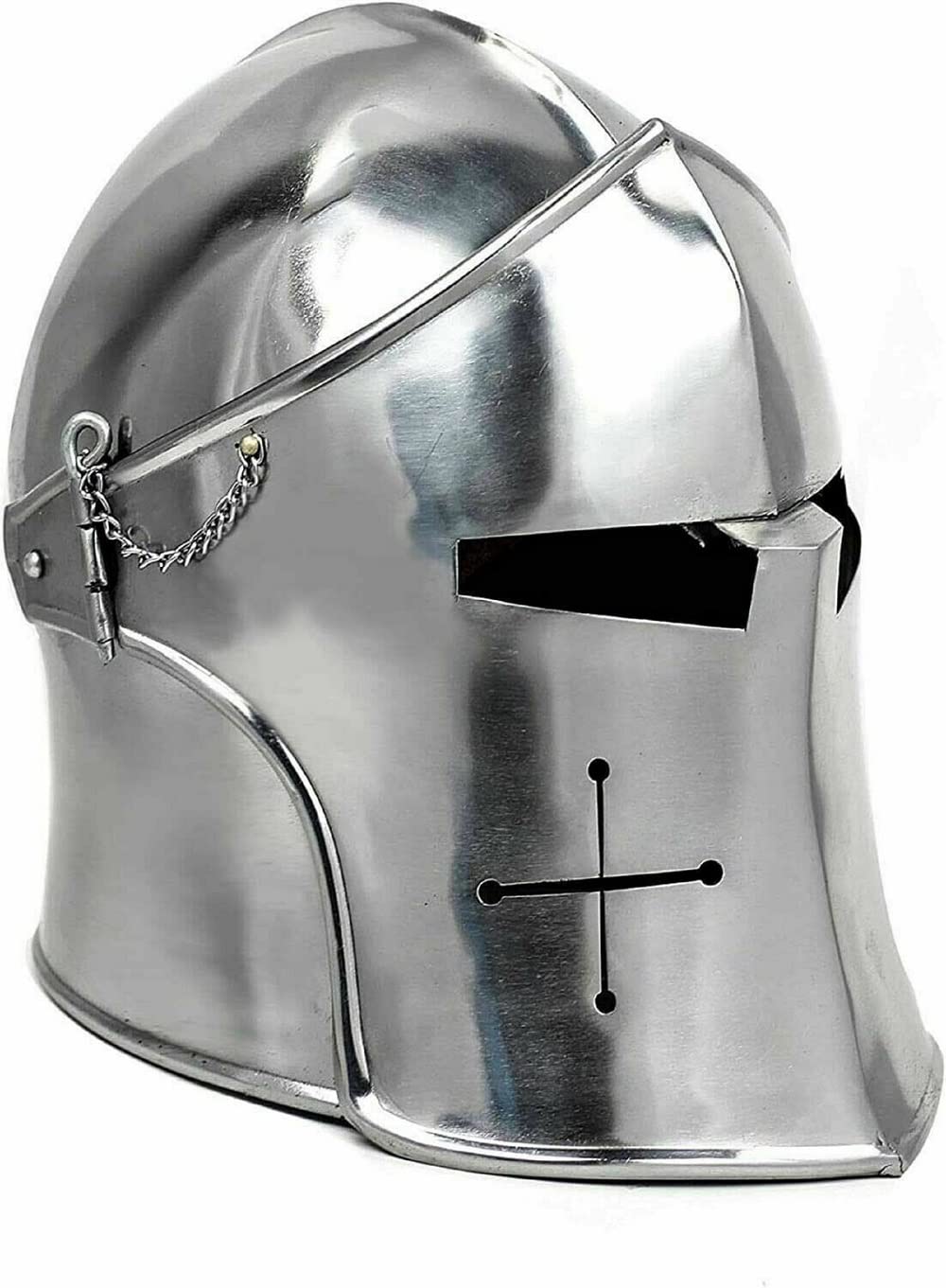 Buy ADVIK Medieval Barbuta Helmet Knights Templar Crusader Armour ...
