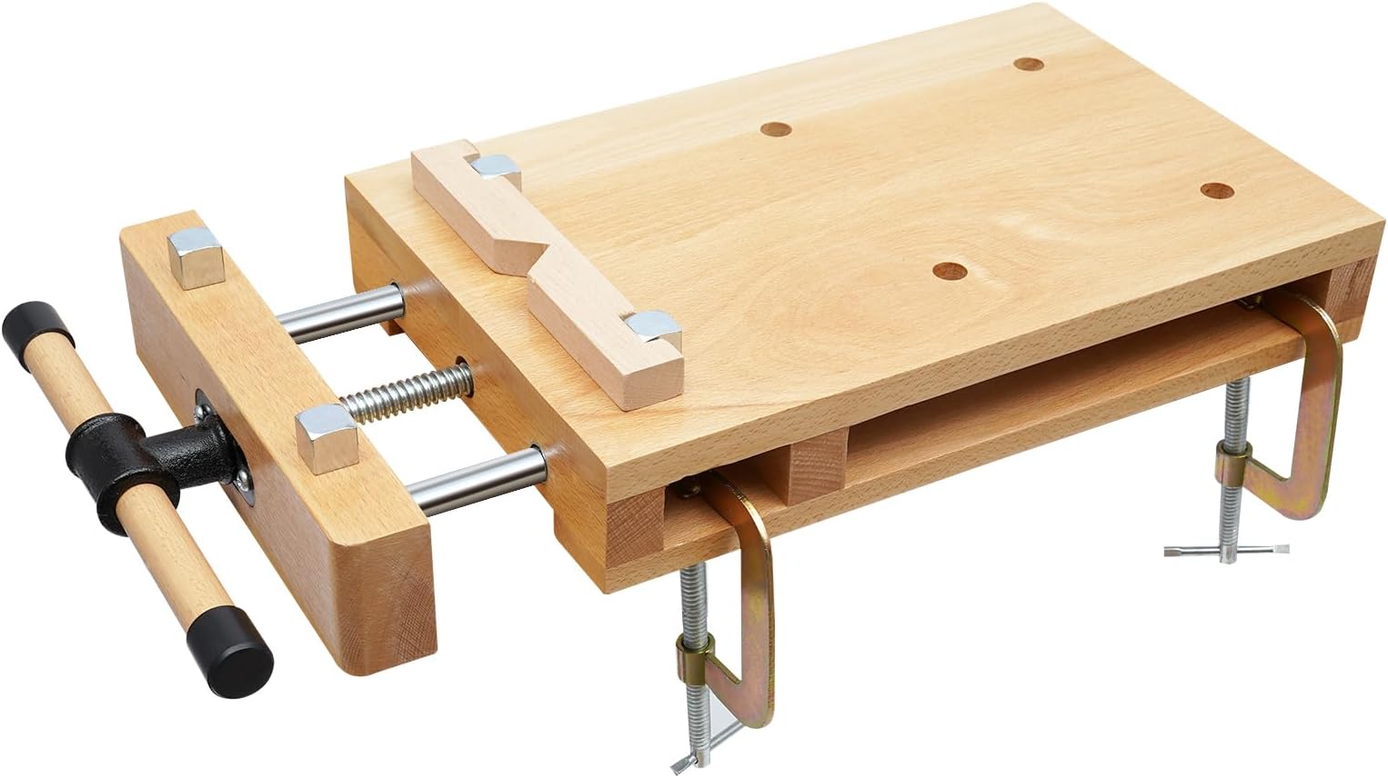 Amazon.com: Sjöbergs Smart Workstation Pro Vise, 1-5/8" Thick Beech Top ...