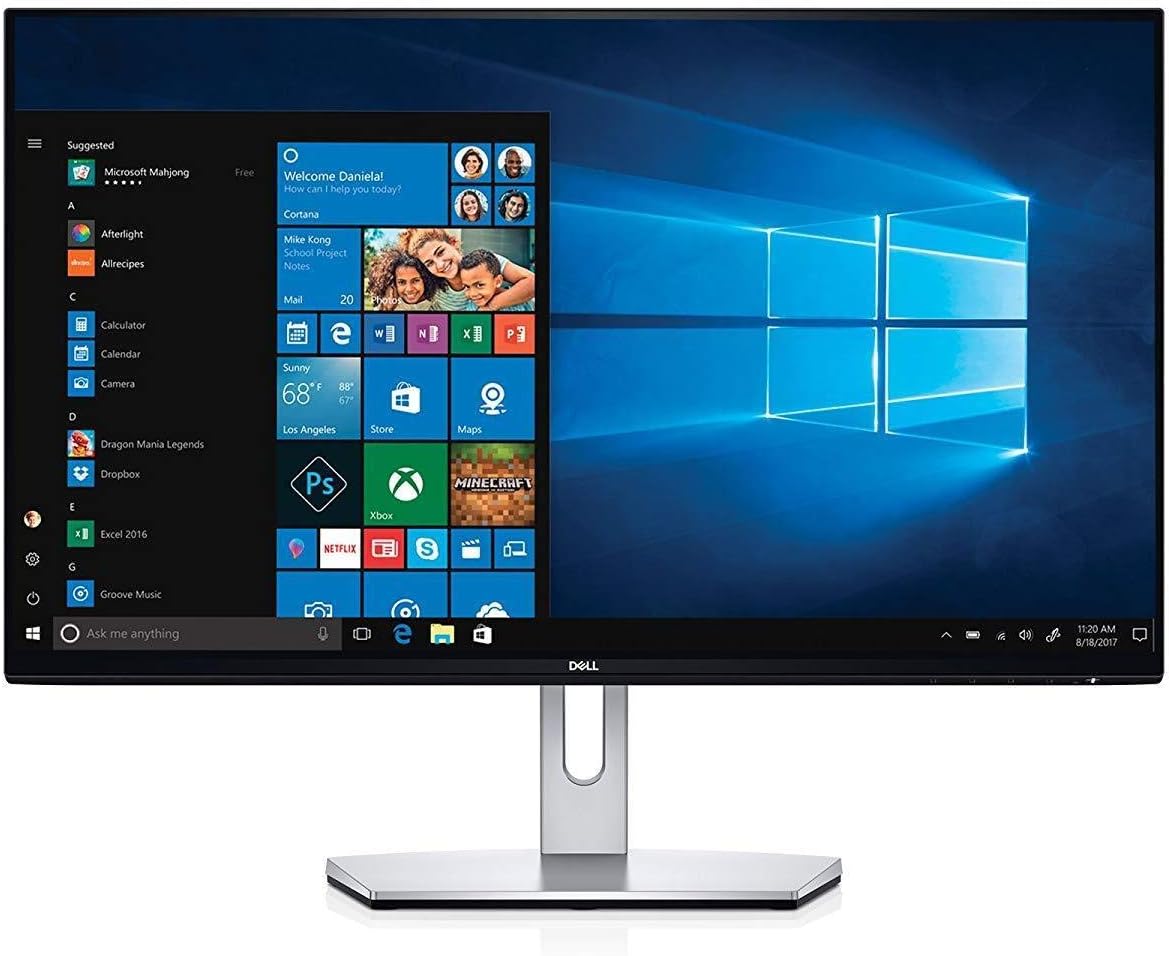 Dell S2419H 24 Inch Full HD (1920 x 1080) Monitor, 60 Hz, IPS, 5 ms ...