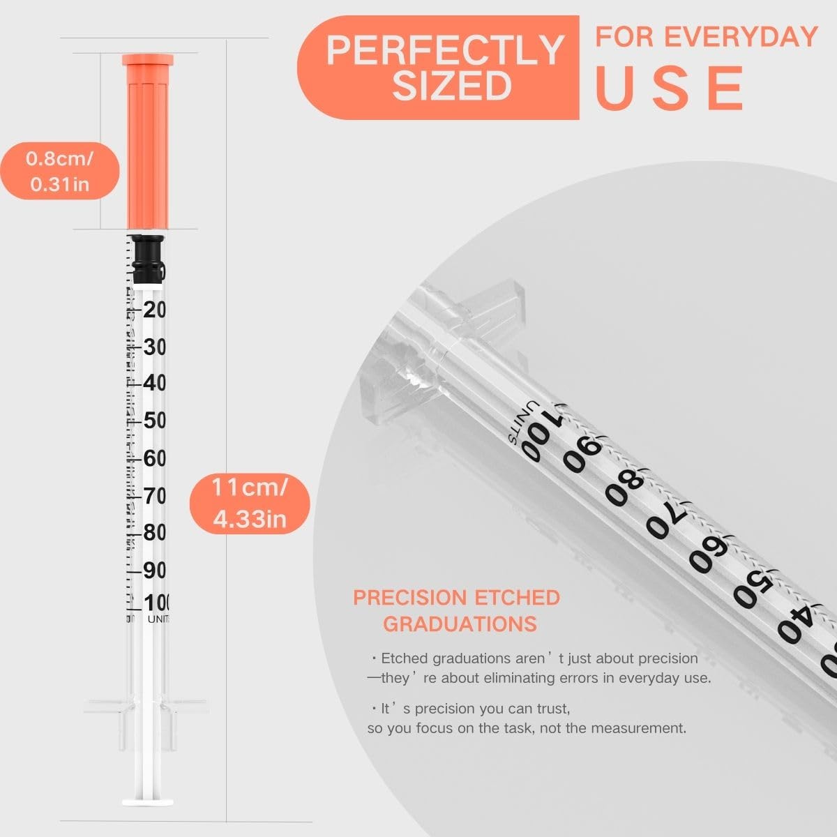 Snapklik.com : 100 Pack 21G 1 Inch Luer Lock Industrial Dispensing ...