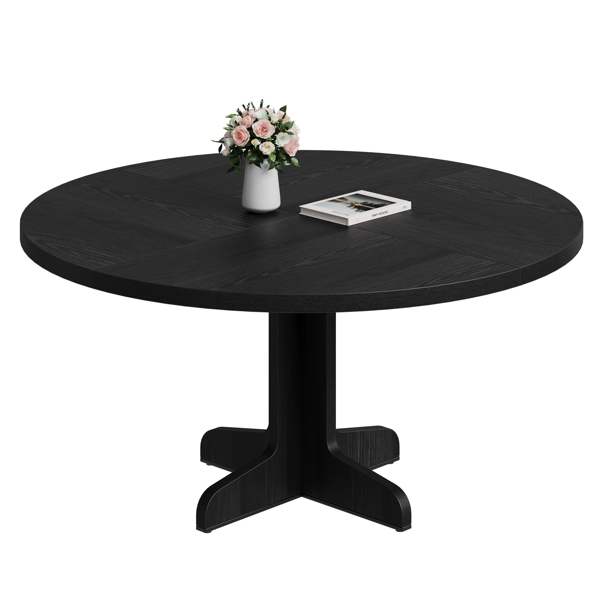 Amazon.com - GarveeHome Round Dining Table for 4-6 People, 47 Inch ...