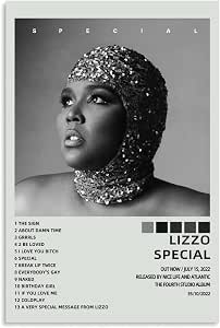Amazon.com: Lizzo Music Album Cover Album Cover Posters for Room ...