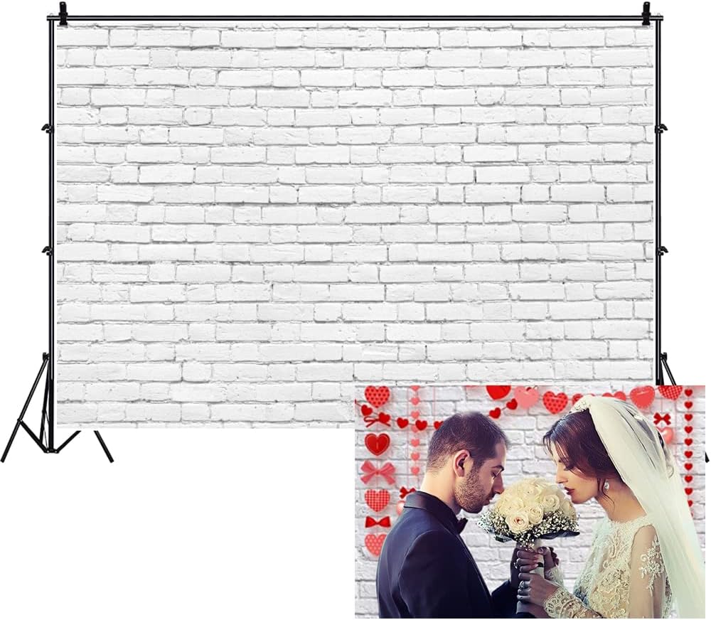 Amazon.com : AIIKES 7x5FT Vintage Brick Wall Photography Backdrop Stone ...