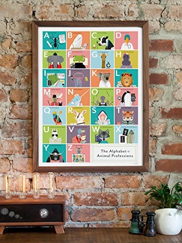 Pop Chart Lab The Alphabet of Animal Professions – BigaMart