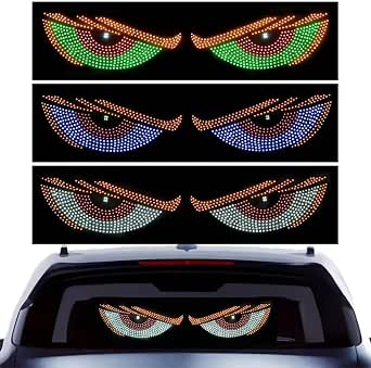 Amazon.com: 11 Modes Cool Devil Eyes Light for Cars Trucks Windshield ...