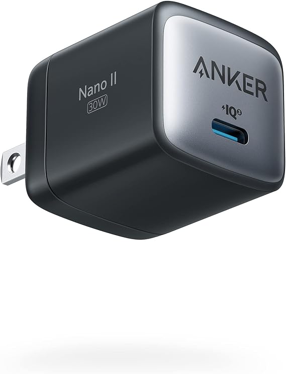 Amazon.com: USB C Charger, Anker Nano II 30W Fast Charger Adapter, GaN ...