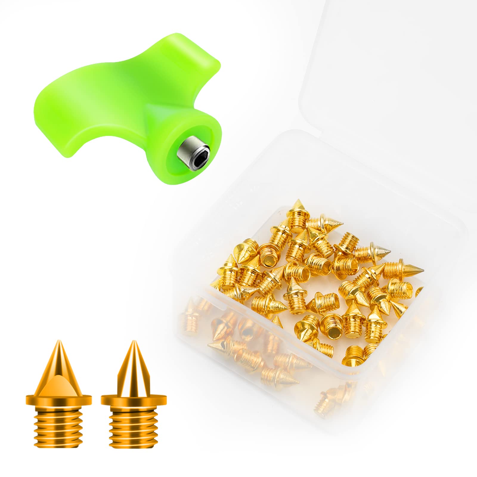 Snapklik.com : Lejof 4.8mm 3/16 Inch Track Spikes, 50 Pieces Hard Steel ...
