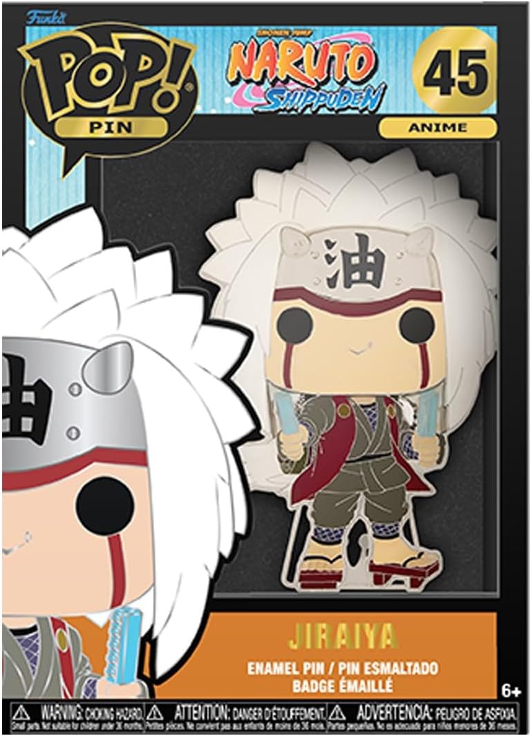 Amazon.com: Funko Pop! Pin: Naruto - Jiraiya : Clothing, Shoes & Jewelry