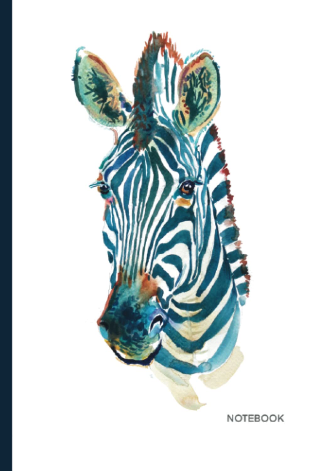 Zebra Notebook: Journal For Zebra Lovers 6x9inches 120 lined pages ...