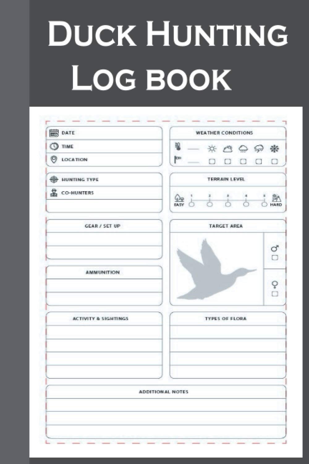 Amazon.com: Duck Hunting Log Book: Waterfowl Hunting Journal - Duck ...