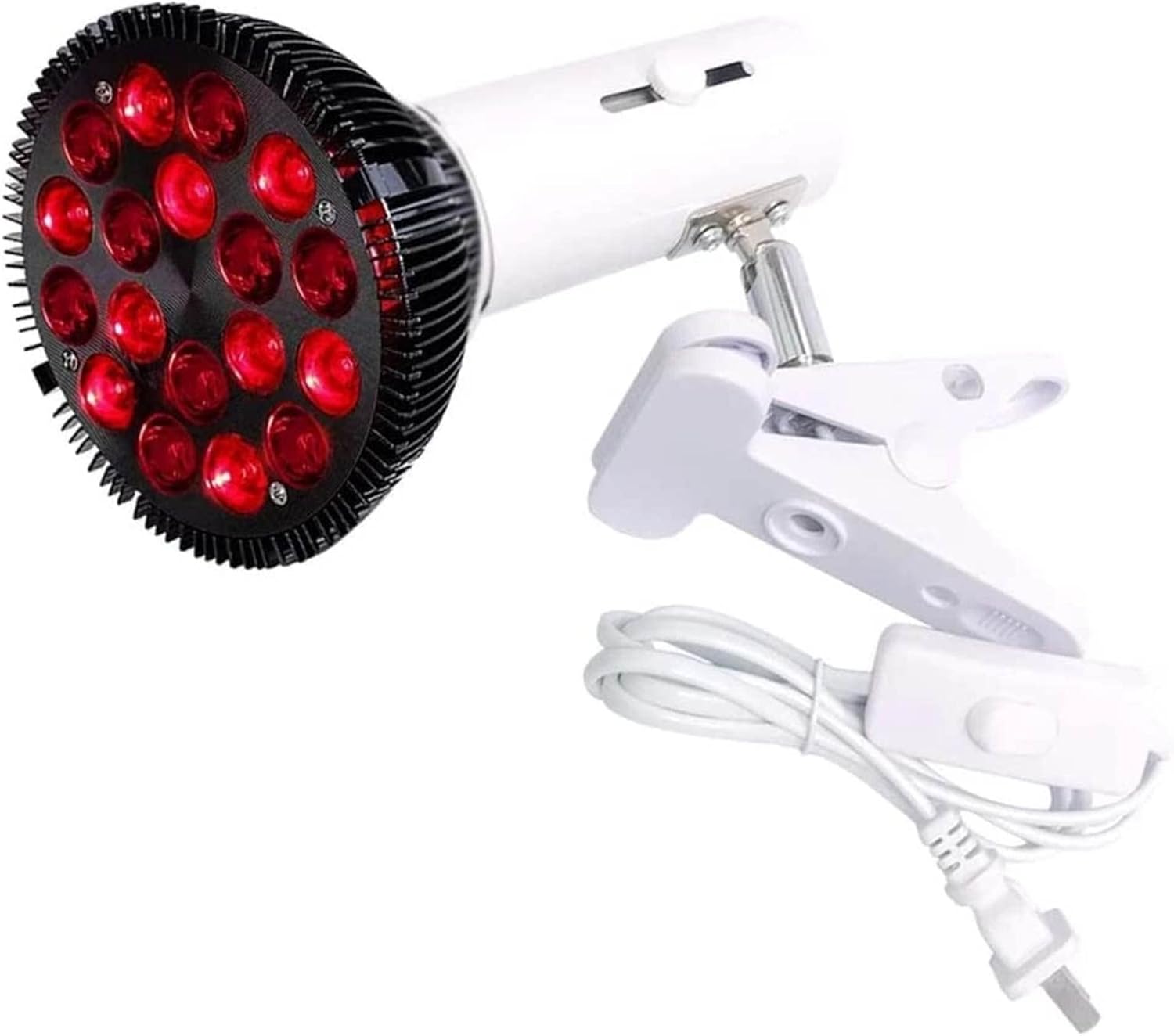 Red Light Lamp for Skin - 36W 18 LED 660nm Red and 850nm Light Lamp ...