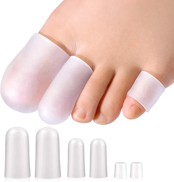 Amazon.com: Promifun Gel Toe Protectors, 14 Packs Toe Covers, Silicone ...
