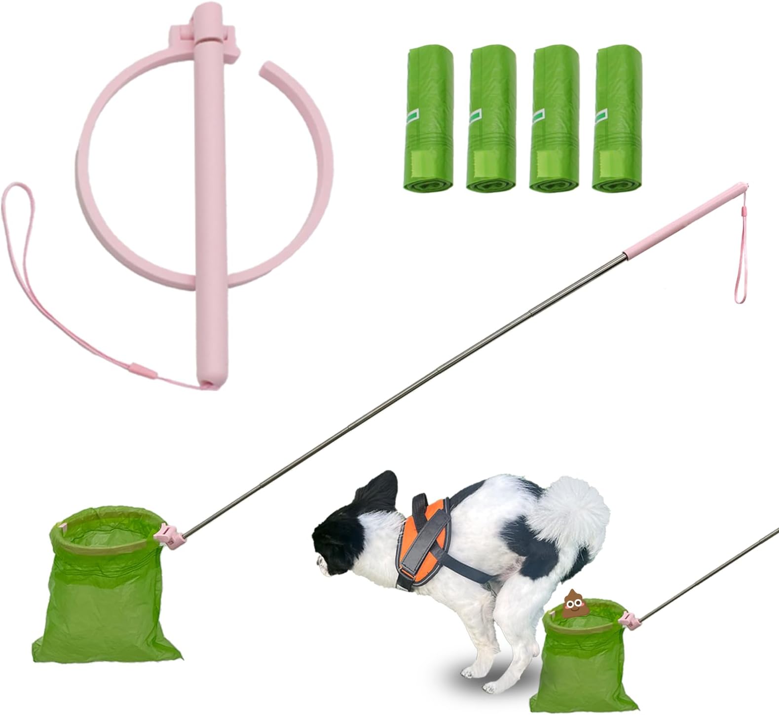 Amazon.com : SUYUZUR Dog Pooper Scooper,Poop Picker up for Dogs,Dog ...