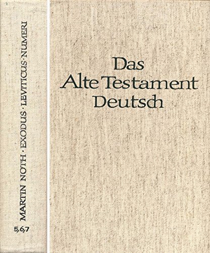 Das Alte Testament Deutsch. Neues Göttinger Bibelwerk, Teilband 5, 6 ...