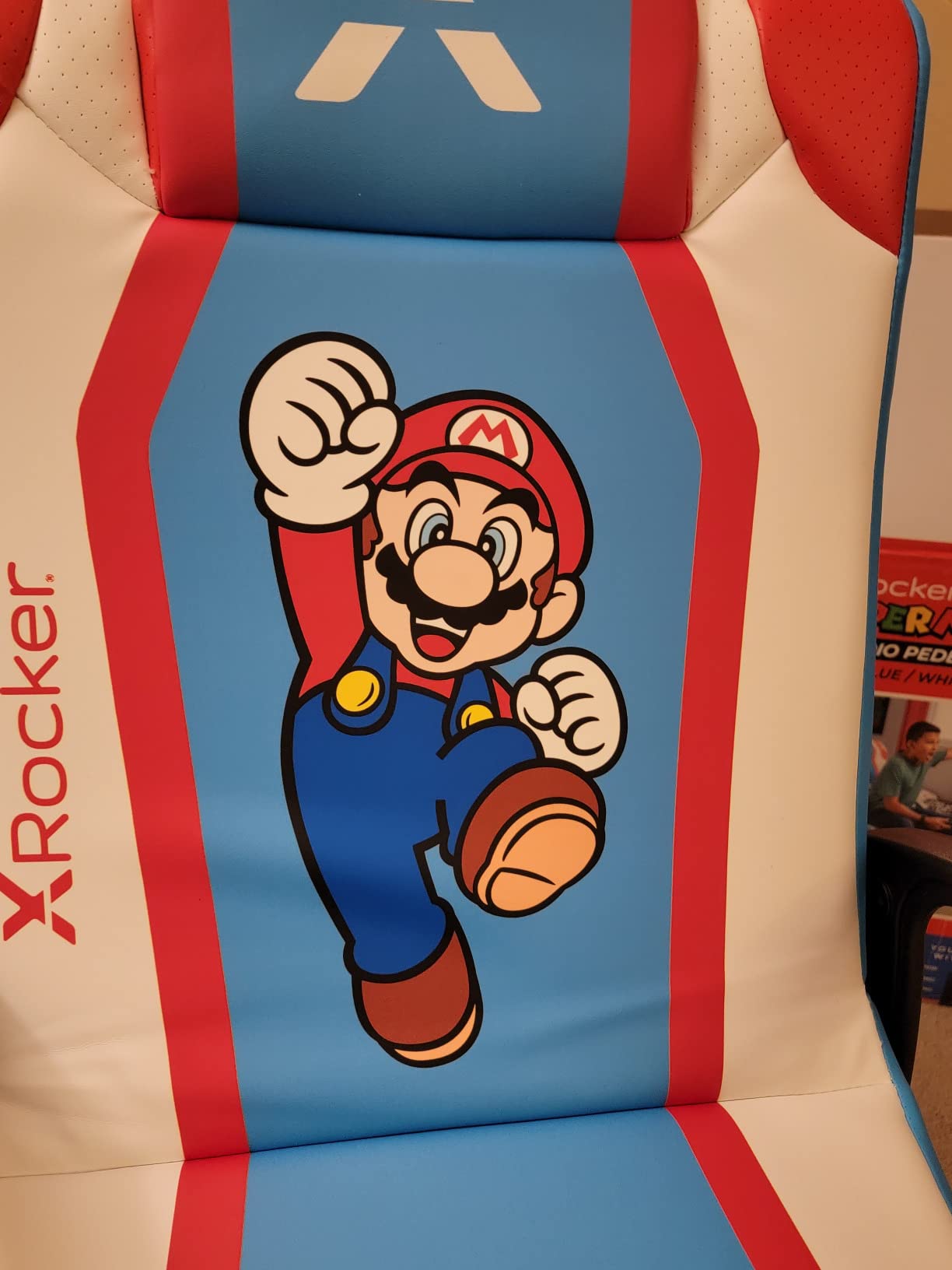 $33/mo - Finance X Rocker Super Mario Video Gaming Pedestal Chair ...