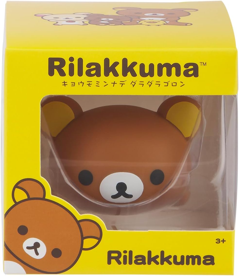 Amazon.com: Rilakkuma San-X Original Laydown Vinyl Figurine Toy : Toys ...