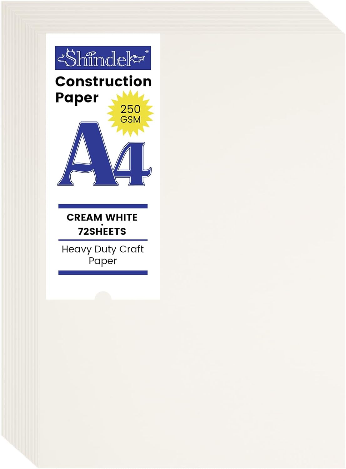Amazon.com: Shindel 72 Sheets Offwhite Craft Paper, 8.5 x 11 Inches ...