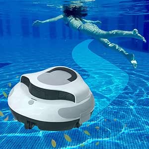 Amazon.com : Cordless Pool Vacuum for Above Ground Pool, Automatic ...