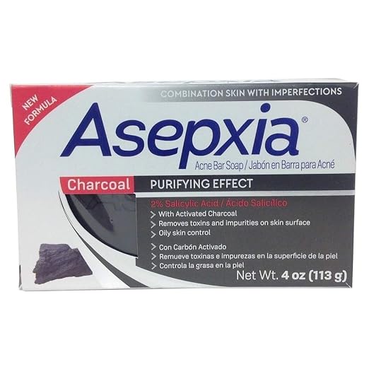 Amazon.com: Asepxia with Activated Charcoal Purifying Effect Acne ...