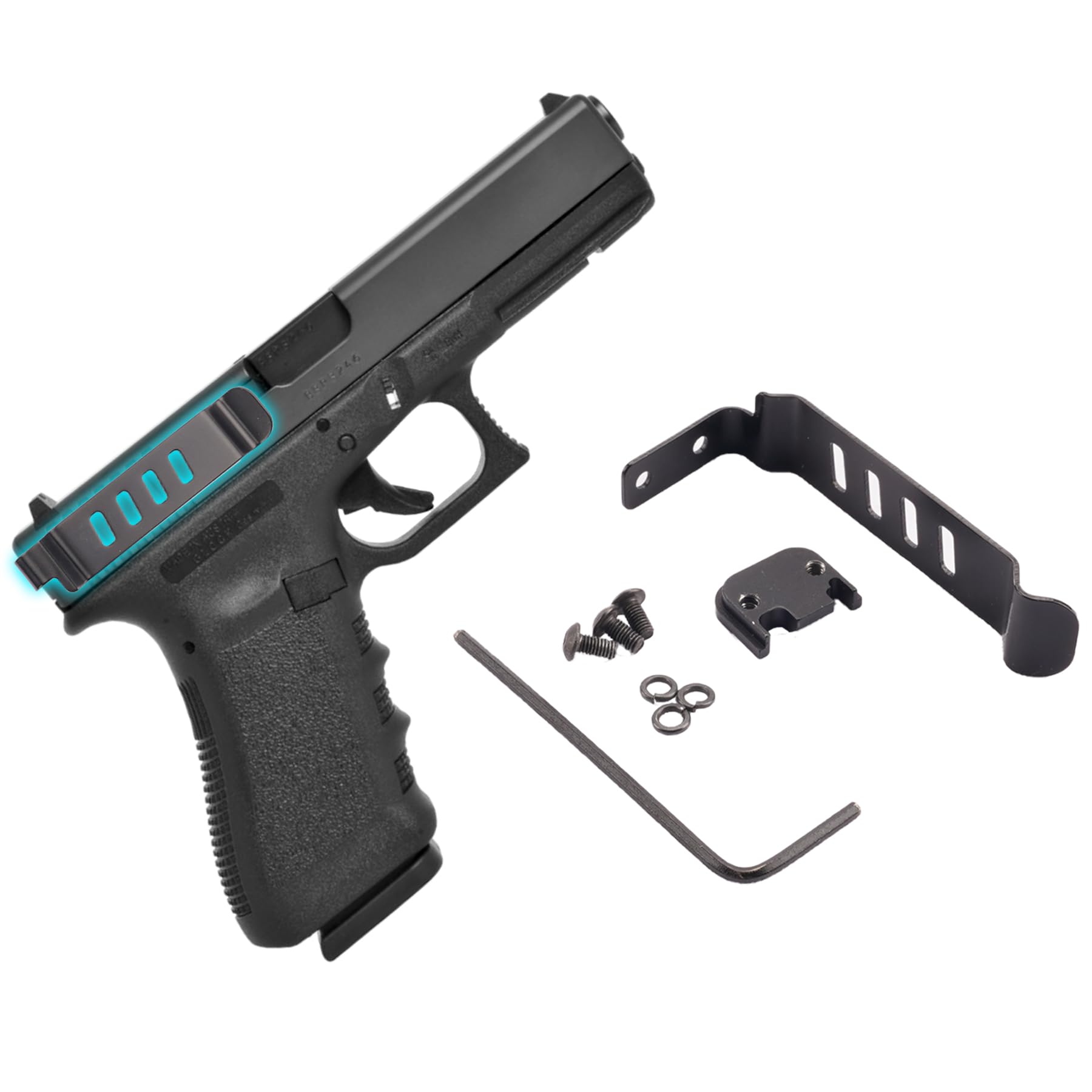 Amazon.com : Vcxaykey Gun Clip, Highly Concealed Holster Clip, Low Profile and Slim Techna Clip ...