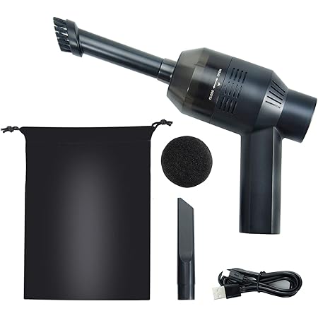 Amazon.com: Honlibey New Cordless Mini Computer Vacuum, Portable Vacuum ...