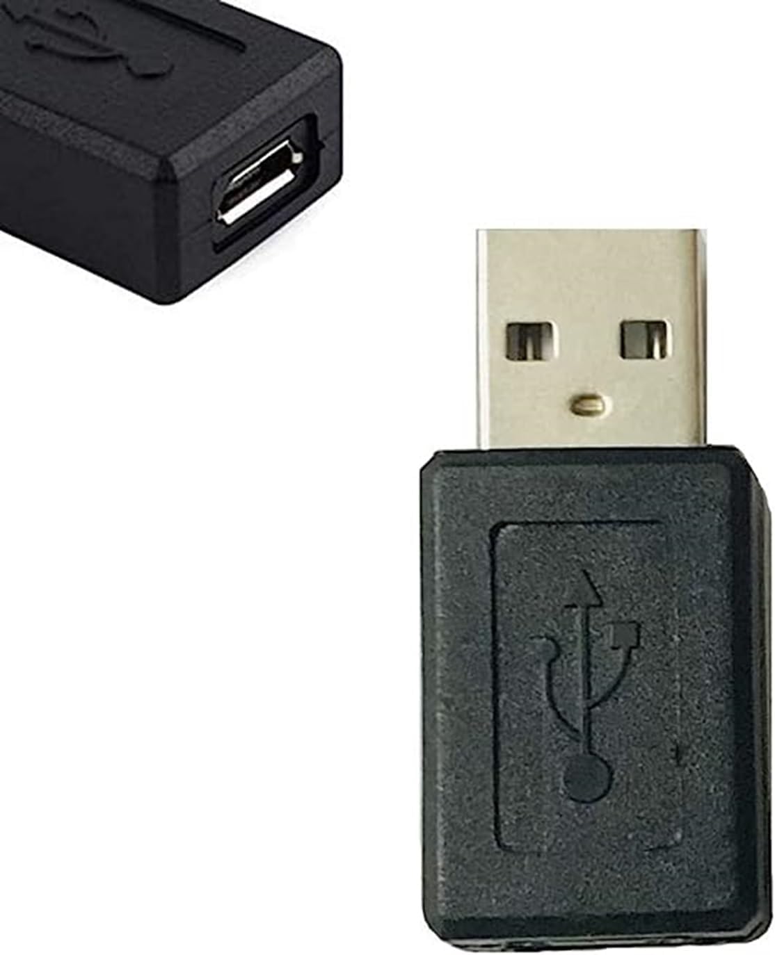Lukzer (1 Pc Micro USB 5 pin Type B Female to USB 2.0 Type A Male OTG ...