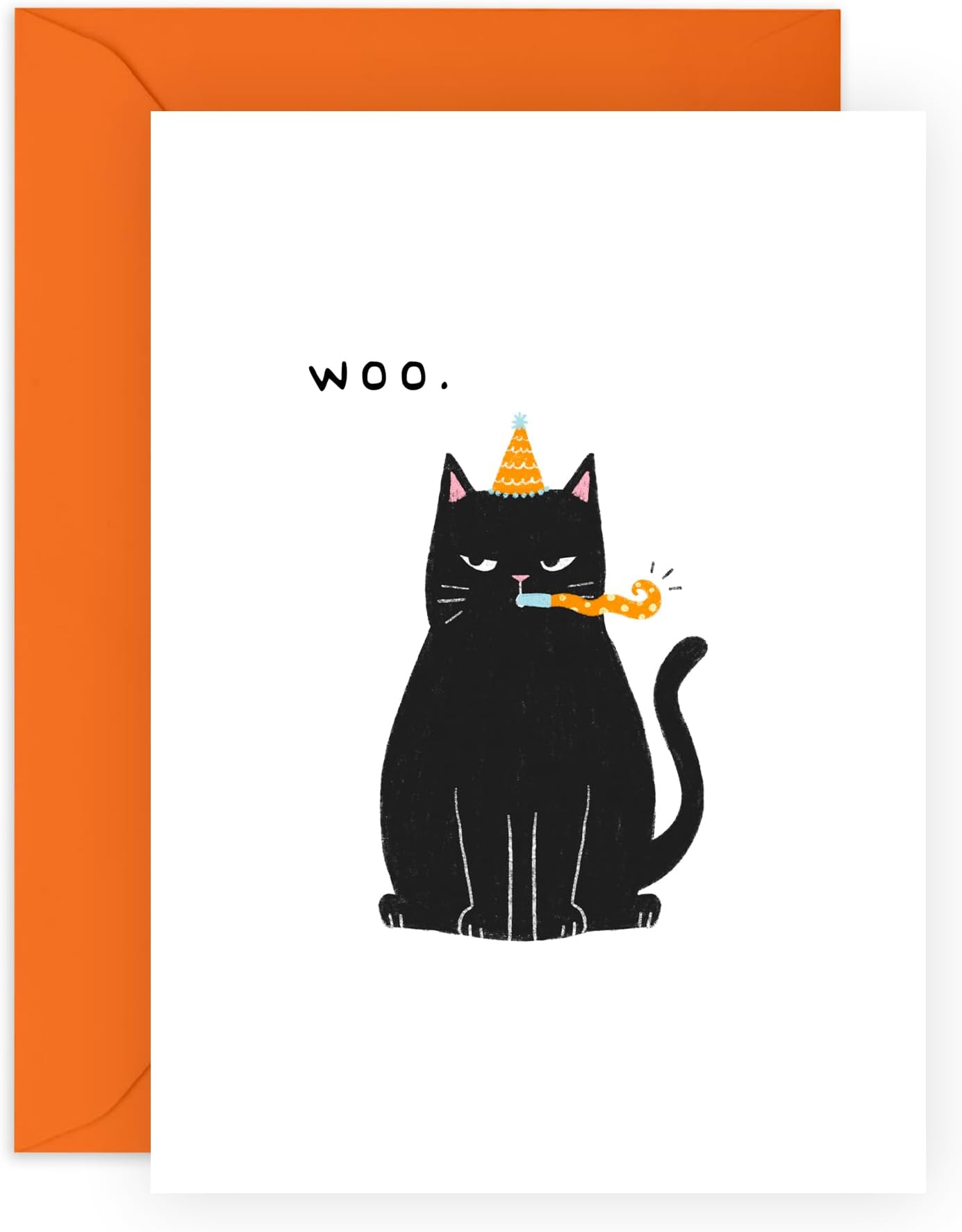 LimaLima Funny Cat Birthday Card Fun Cute Design Perfect For Cat Mum ...