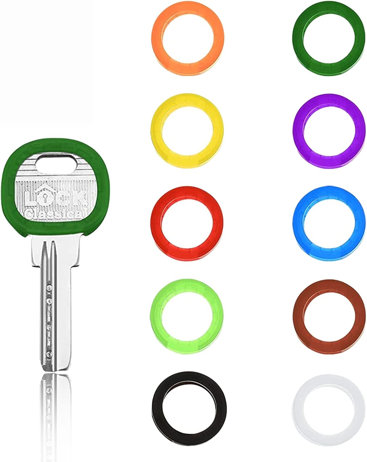 Key Covers, 10 Assorted Colors Key Caps Covers Caps Key Toppers Tags ...