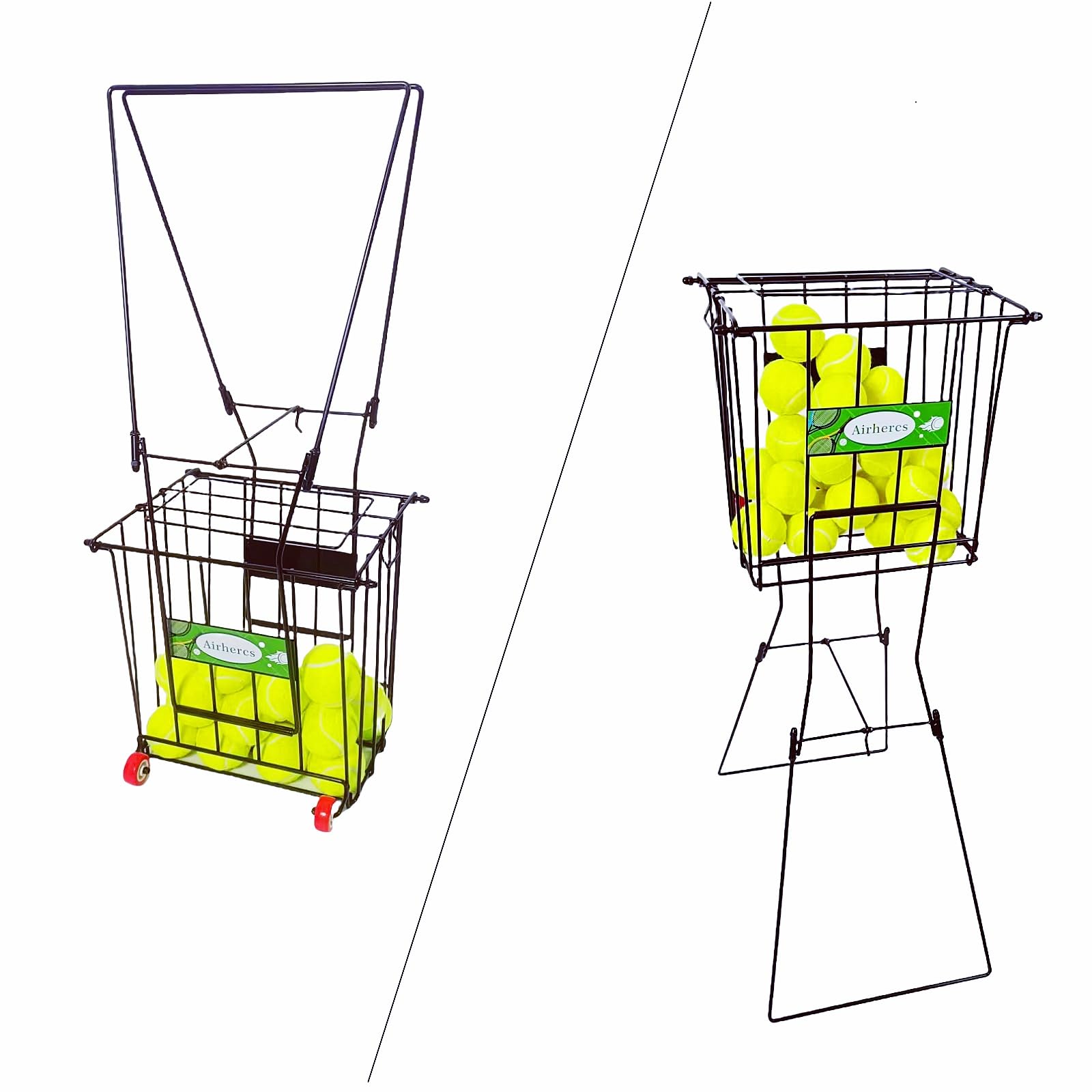 Amazon.com : Airhercs Portable Multifunctional Tennis Ball Collection ...