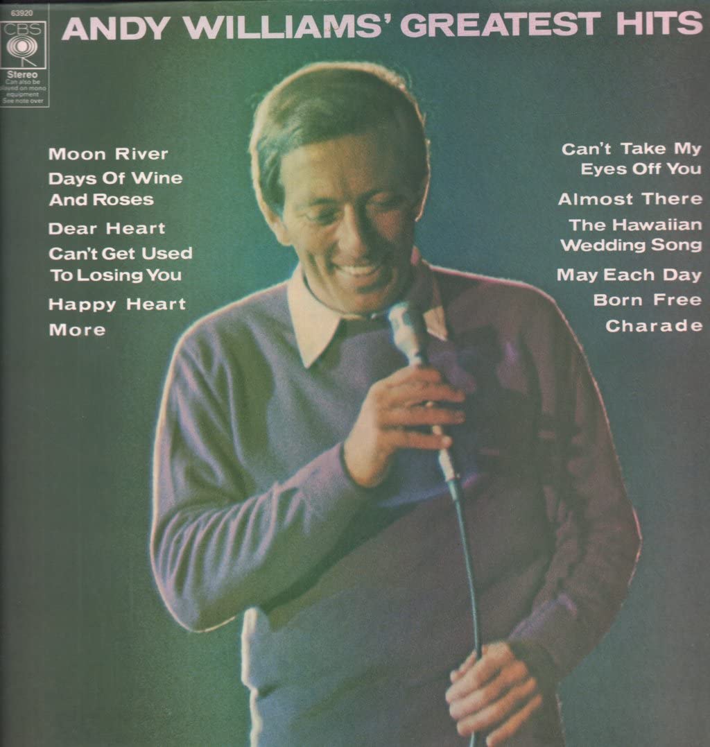Amazon.com: ANDY WILLIAMS Greatest Hits LP: CDs & Vinyl