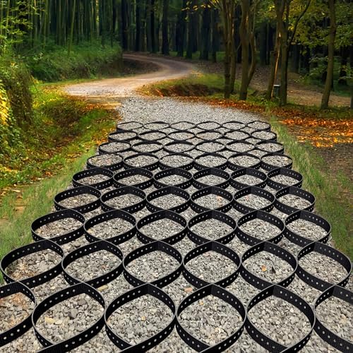Amazon.com : Sfcddtlg 2 Set 9.8x16.4 FT 160 sq ft Gravel Ground Grid-2 ...