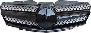 Amazon.com: SL65-AMG-style Front Bumper Grill Compatible For SL Class ...