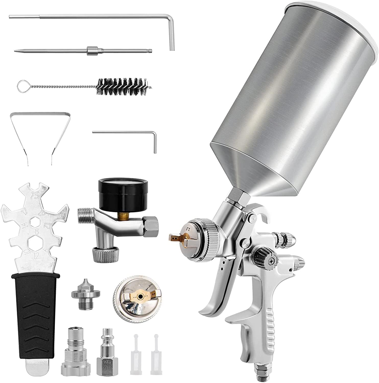 Amazon.com: VEVOR LVLP Auto Paint Spray Gun, High Performance Paint ...