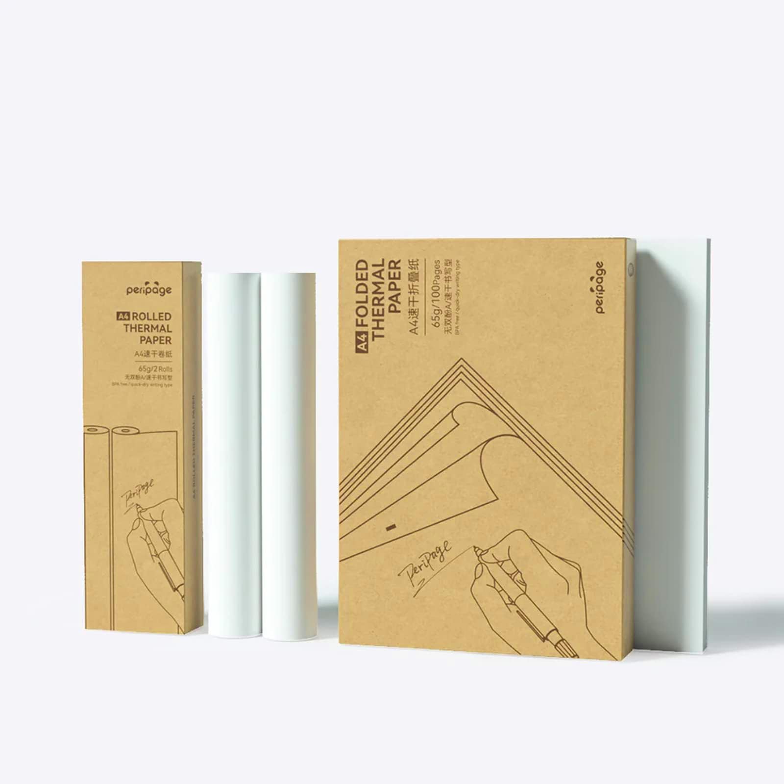 Seznik A4 Thermal Paper Roll, 210 x Φ30mm, 2 Rolls, 8 Inch Paper for ...