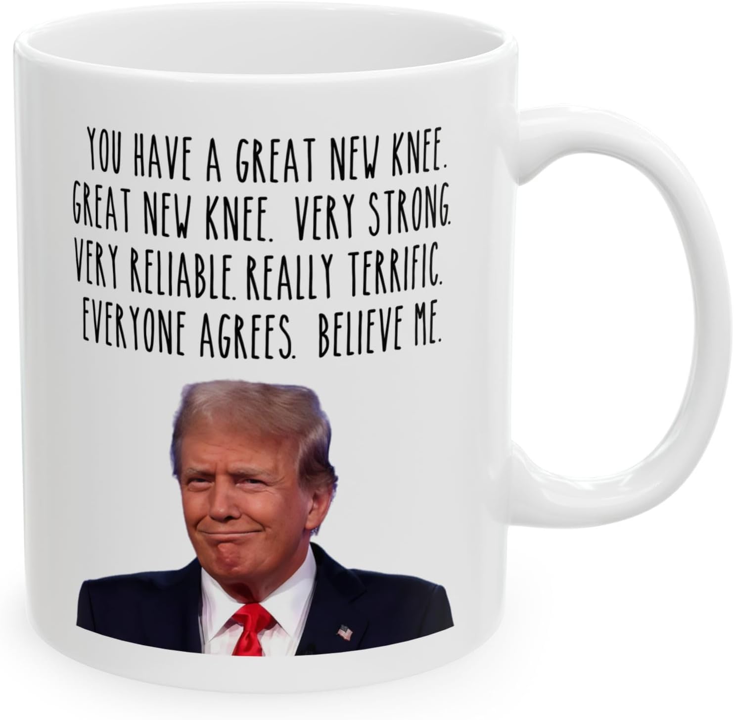 Amazon.com: Knee Surgery Gift, Knee Replacement, New Knee Mug, Funny ...