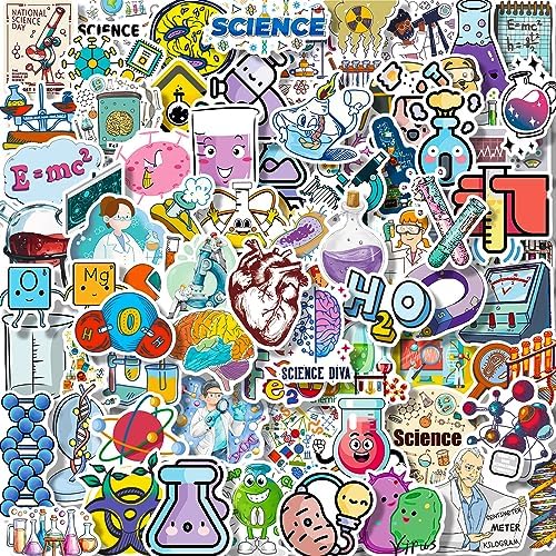 Amazon.com: 300PCS Science Stickers, 300PCS Natural Sciences Stickers ...