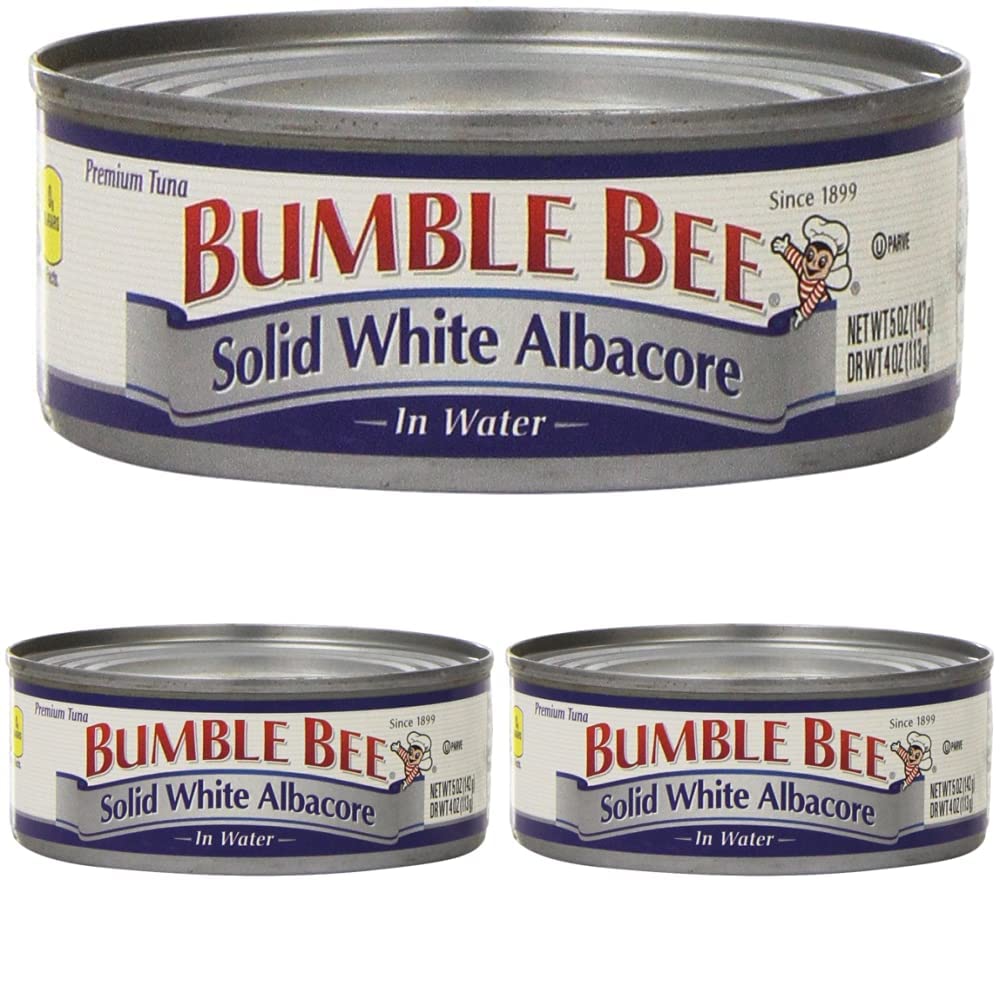 Amazon.com : Bumble Bee Solid White Albacore Premium Tuna in Water, 40 ...