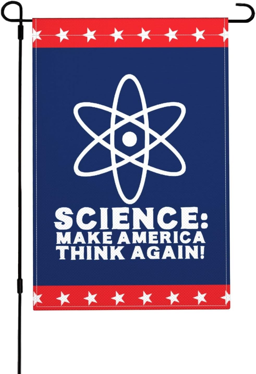 Amazon.com : Science Make America Think Again 12x18 Inch Garden Flag ...