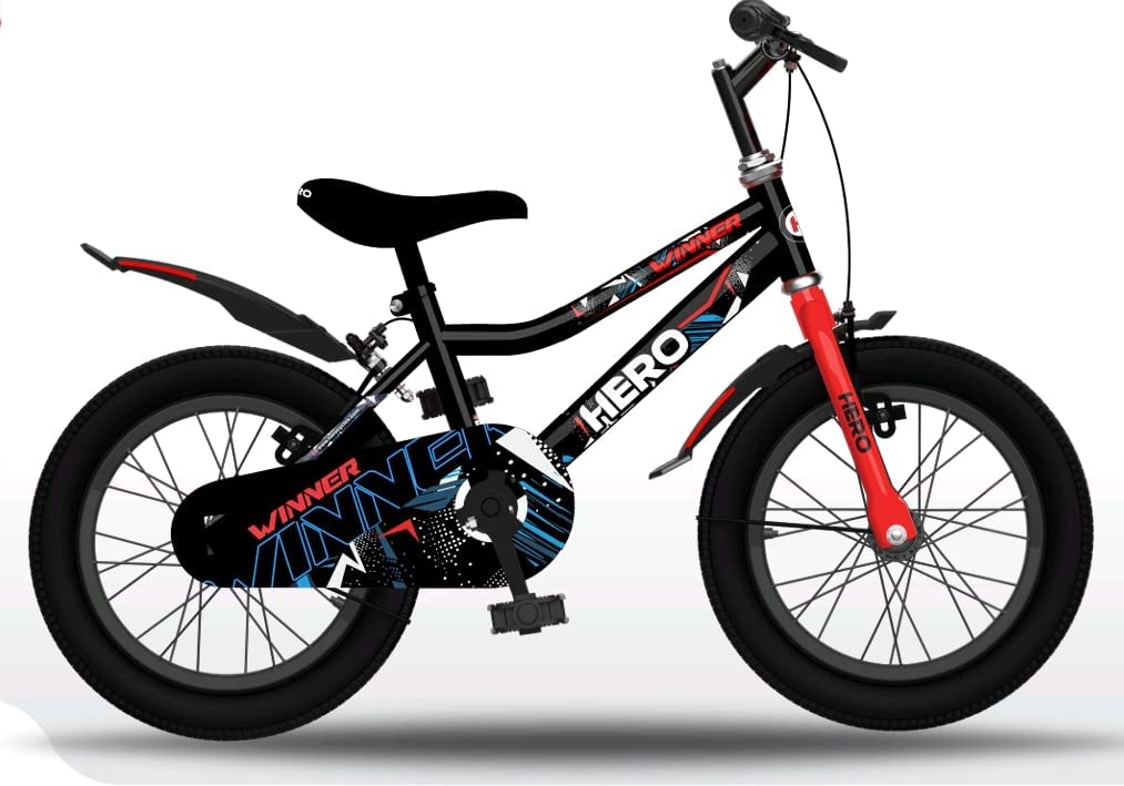 Buy Hero Sprint Winner Kids Cycle in 16" Wheel Size for Age Group 5 to ...