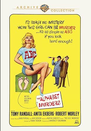 Amazon.co.jp: The Alphabet Murders [DVD] : Tony Randall, Anita Ekberg ...