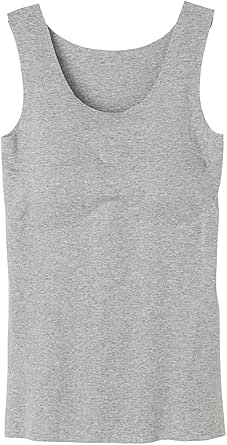 Amazon | [グンゼ] キレイラボ KIREILABO フィッテ Fitte オーガニックコットン混 タンクトップ(GY-グレー、3L) | インナーキャミソール・タンクトップ 通販