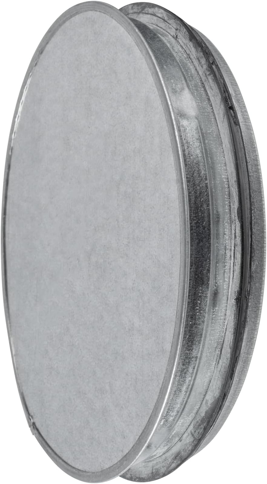 6” Inch Duct End Cap - Galvanized Steel Round Vent Cover for Outdoor and Indoor Use – Pipe Cover ...
