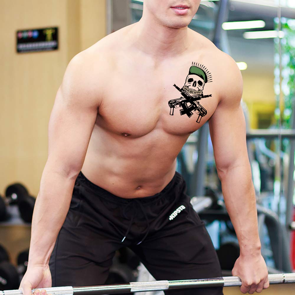 Skull Scar Tattoos 47 Different 3d Halloween Zombie Blood Lip Hand