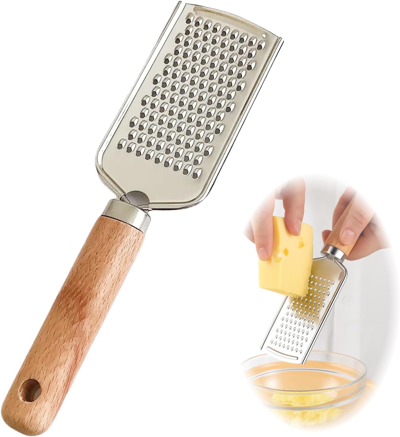 leruiyezs Râpe à Fromage Manuelle,pour Fromages à Pâte Dure Rapeuse ...